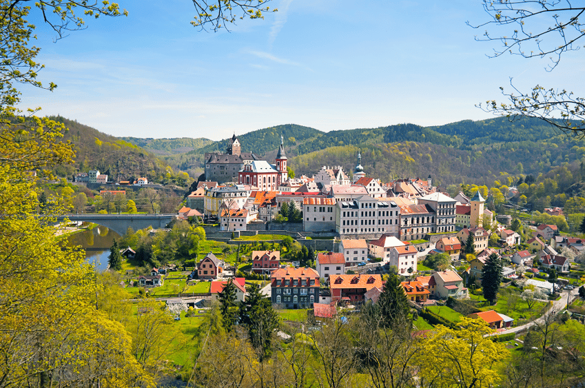 Outside of Prague